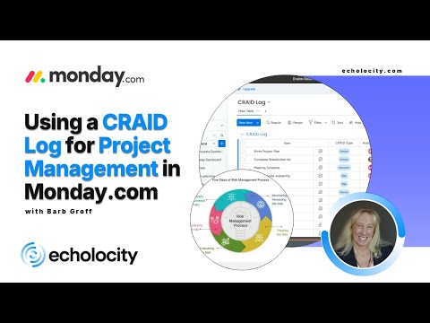 How to Use a CRAID Log for Project Management in Monday.com | Echolocity