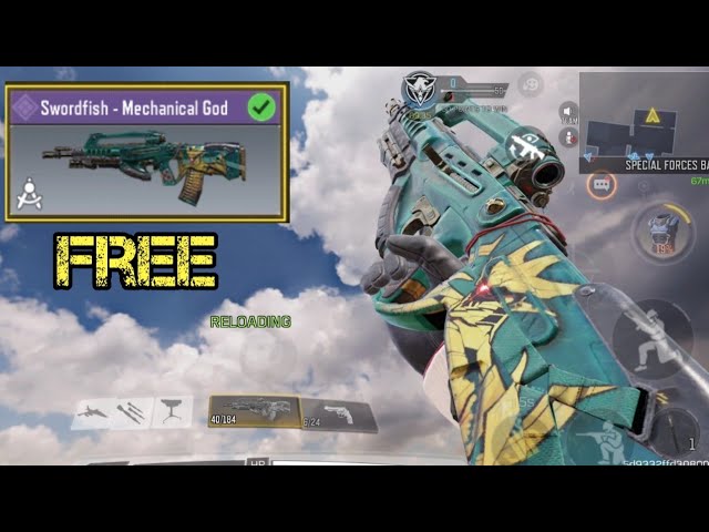 Unlock COD Mobile's Swordfish Mechanical God by completing these missions