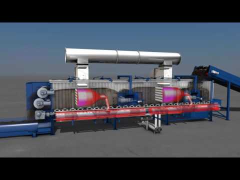 Gärrestkonditionierer / Gärrest-Trockner / Digestate Conditioner - Animation