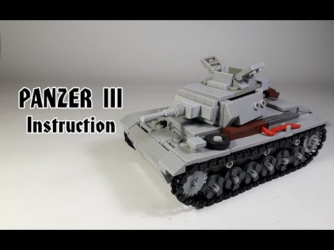 Lego Moc Panzer 3 G Instructions Лего Moc Panzer 3 G Инструкция