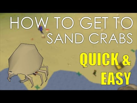 OSRS: How to get to Sand Crabs (QUICK AND EASY!)