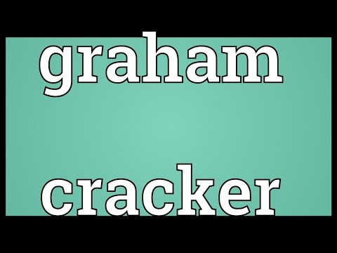 Graham cracker Meaning