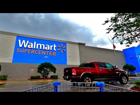 Newly remodeled Walmart Supercenter in Sanford Florida on Rinehart Road store #3207