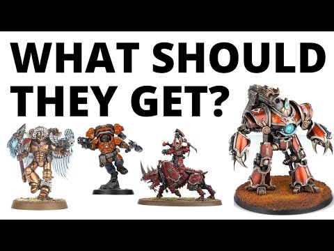 Every Unreleased Codex in 10th Edition and What Models They Should Get