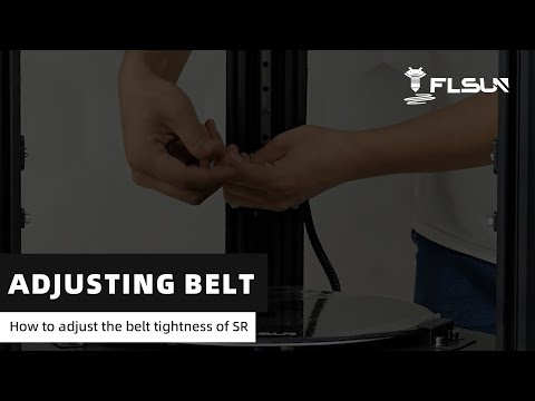 How to adjust the belt tightness of SR