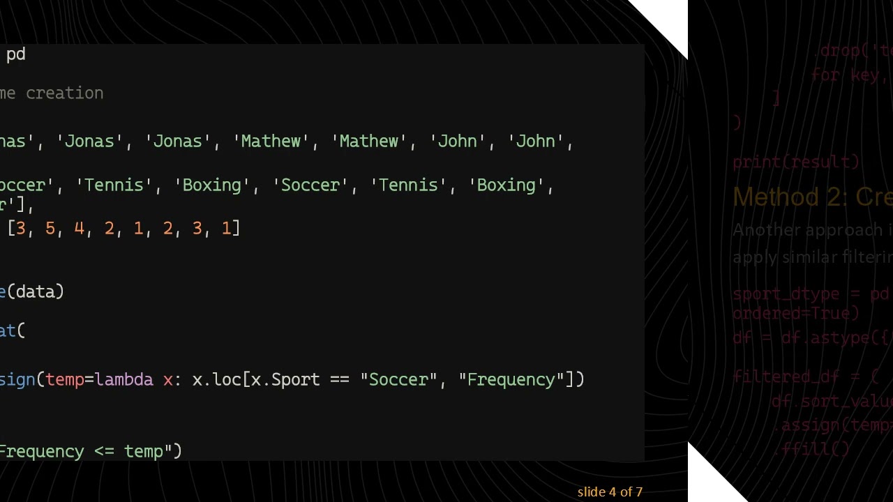 How to Delete Rows in a Pandas DataFrame Using Two Columns as Conditions