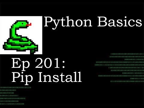 Python Basics Pip Install