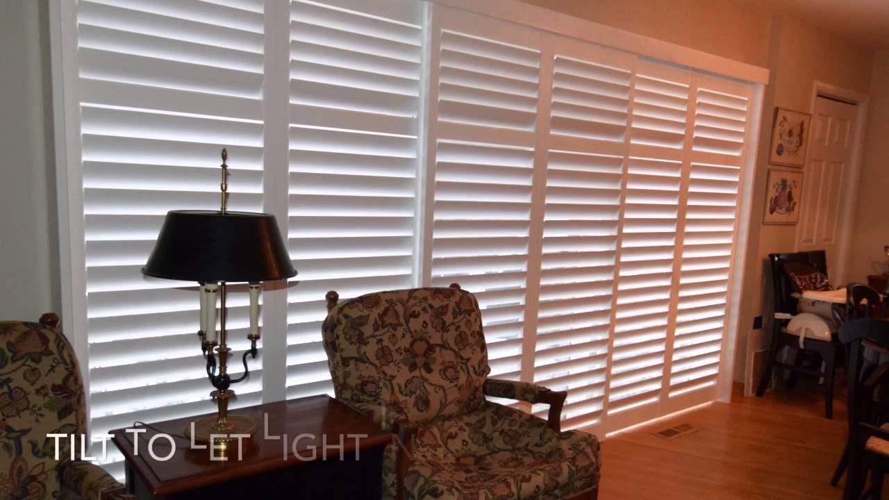 Transform Your Sliding Glass Patio Door with Shutters