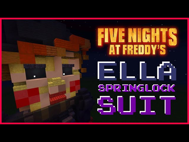 FNAF MOVIE | Ella Springlock Suit Minecraft Map