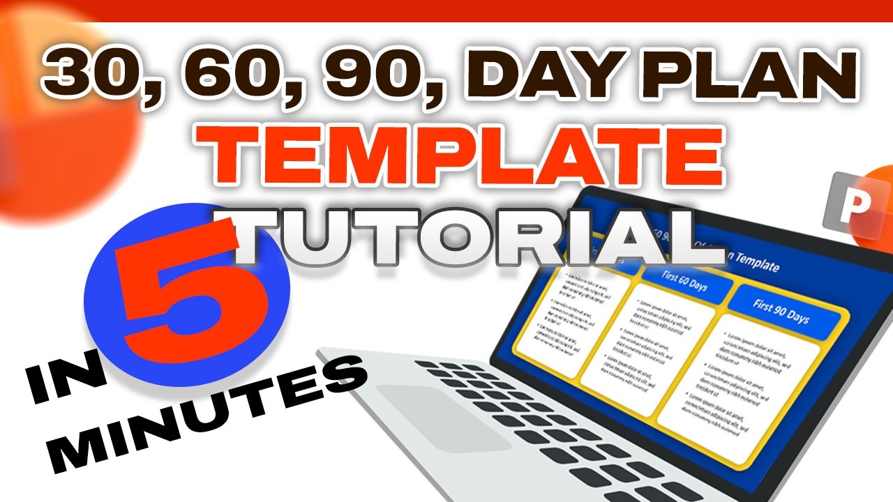 30 60 90 Day Plan PowerPoint Slide Tutorial