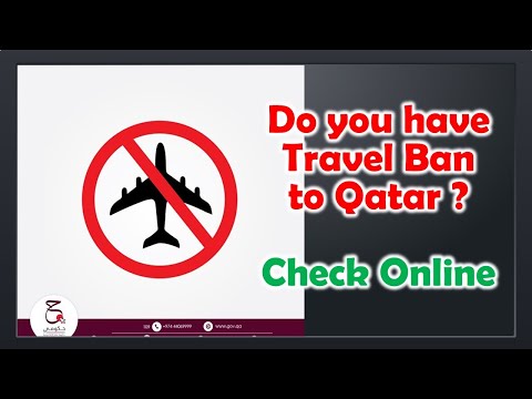 How to view Travel Ban Orders online in Qatar ?