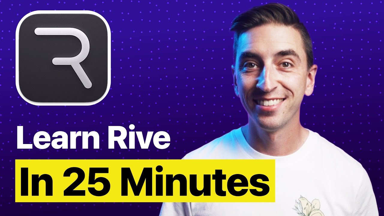 Rive Tutorial for Beginners - Interactive Animation in 25 Minutes!