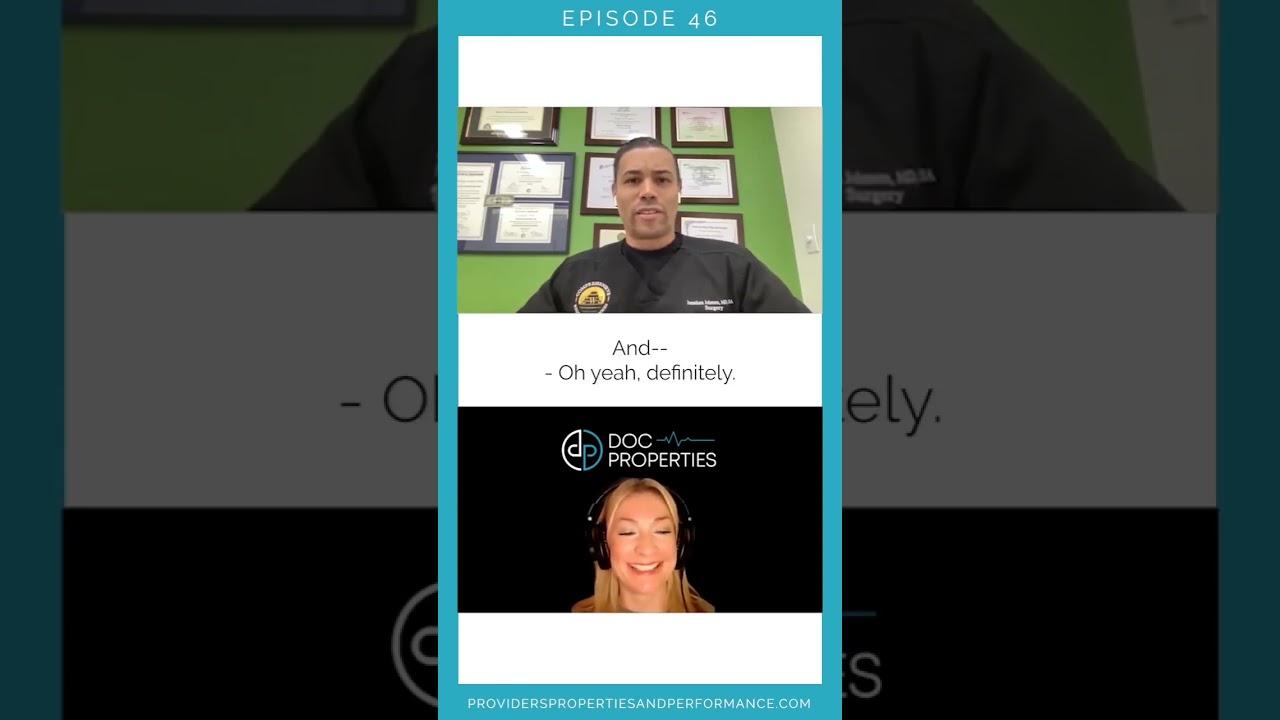 EP46 - Jonathan Johnson MD on why he choose the location he did for his practice