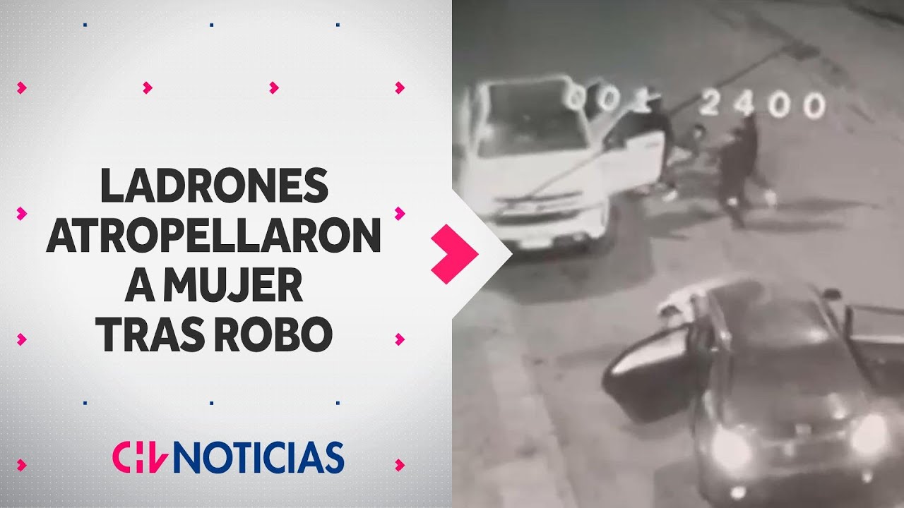 FUERTE REGISTRO | Ladrones atropellaron y mataron a mujer tras escapar de encerrona en Peñalolén