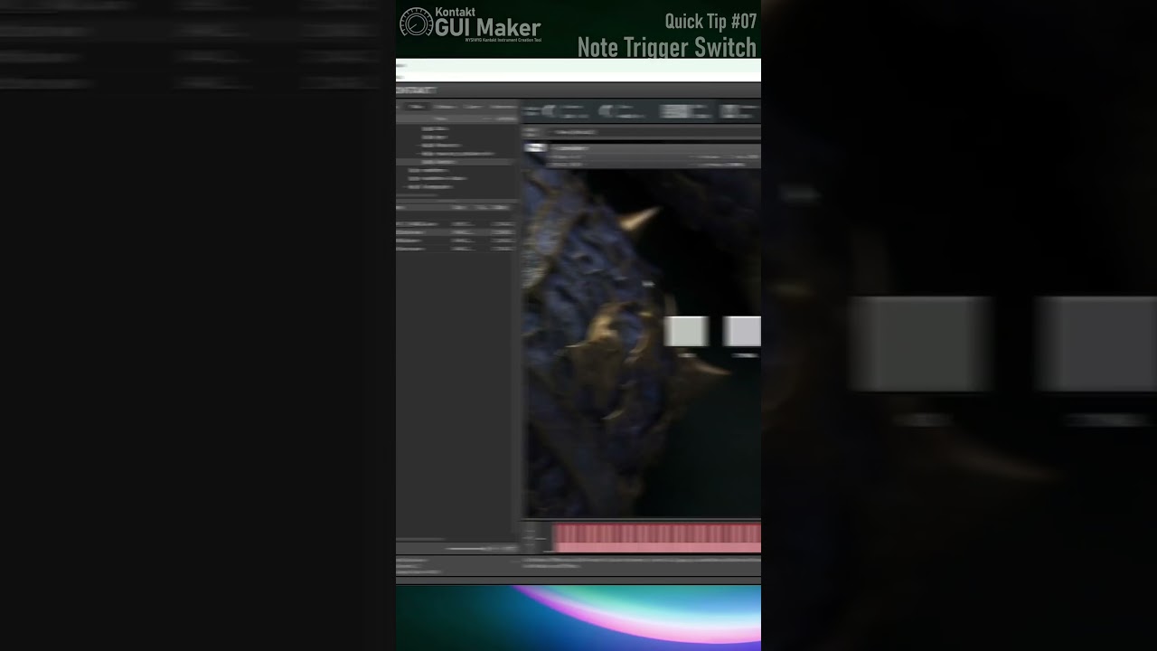 Quick Tip #07 - Note Trigger Switch (Kontakt GUI Maker 2024)
