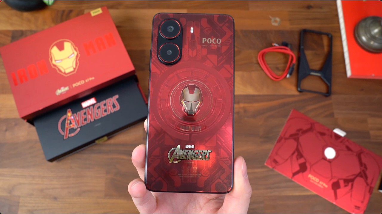Hogy miii? Megvehető a Xiaomi Vasember telefonja! POCO X7 Pro Iron Man ...