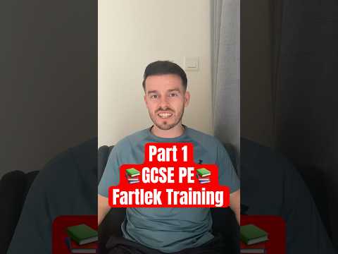 📚GCSE PE📚 🎬 Part 1 🎬 What YOU need to know about fartlek training #gcse #pe #revision