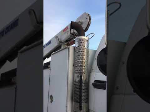 GMC service truck with a cat 3126 cold start
