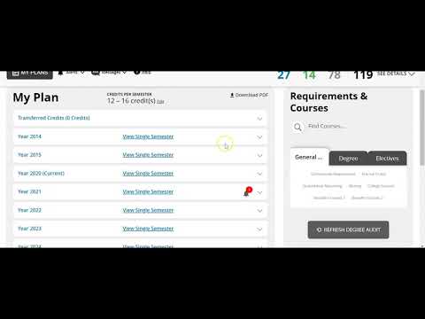 How to use the Grad Planner for Marriage & Family Students