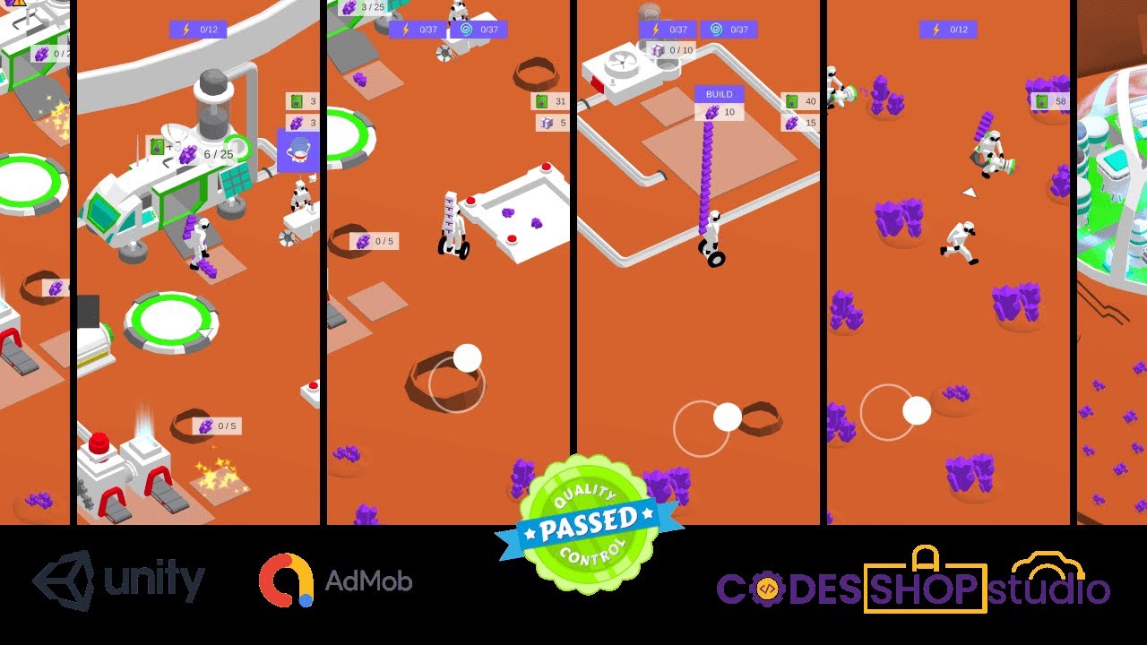 Space Colony Idle Clicker | Space Unity | Source Code | 100% tested Codeshop