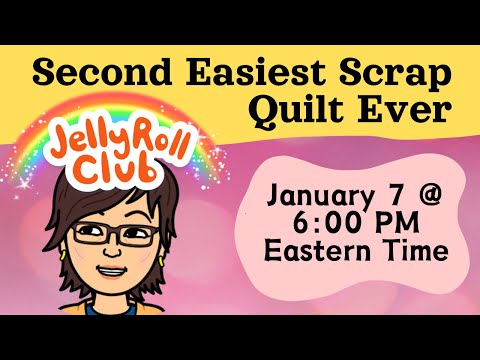 Second Easiest Scrap Quilt Ever!!  Opposites Attract Quilt ***Free Pattern***