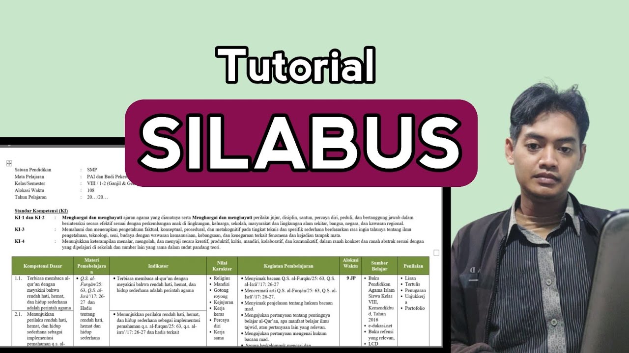 Cara Termudah Membuat SILABUS Yang Efektif || Panduan Praktis Perangkat Pembelajaran
