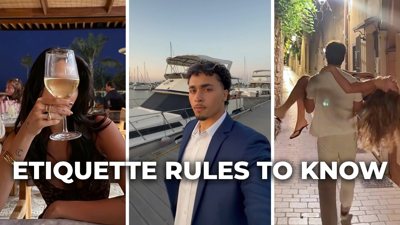 Basic Etiquette Rules for Young Men