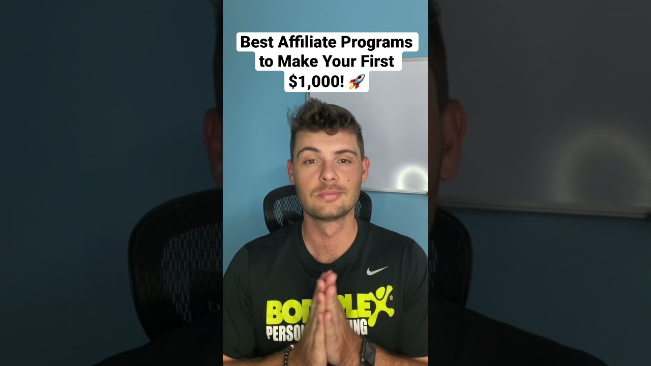 Best Affiliate Marketing Programs to Make $1,000 for Beginners 2021