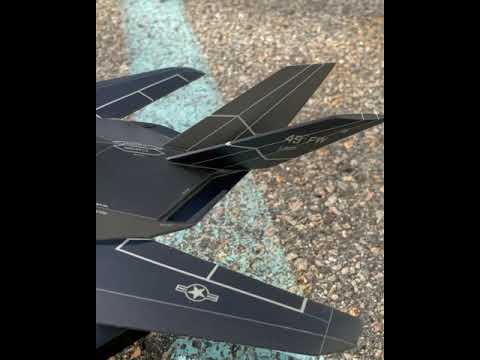 B5548 EXECUTIVE SERIES F-117A BLACKJET 1/48 BY EXECUTIVESERIES MODELS