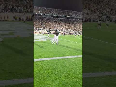 Touchdown MSU! Noah Kim to Tyrell Henry 🔥 Michigan State football vs Central Michigan