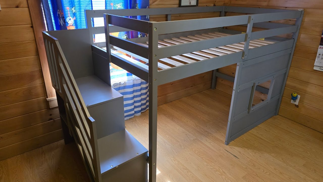 Harper & Bright twin loft bed review