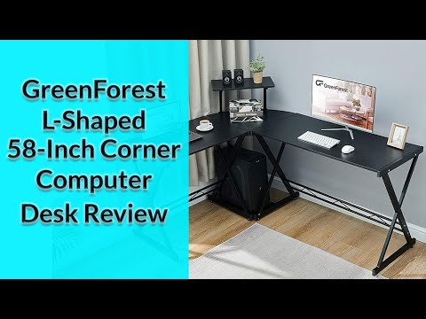 GreenForest L Shaped 58-Inch Corner Desk Review 2022