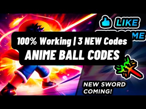 Roblox Anime Ball Codes Wiki 2023 October | 3 Working Codes