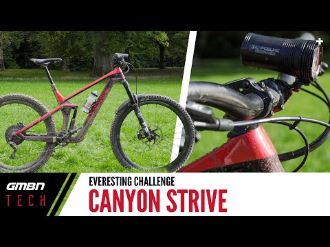 Henry Quinney's Canyon Strive | Everest Attempt Bike Check