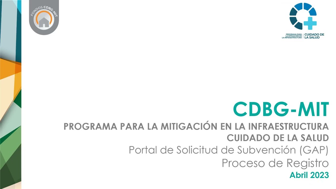 Infrastructure Mitigation Program - Healthcare - CDBG-DR/MIT Recovery Funds