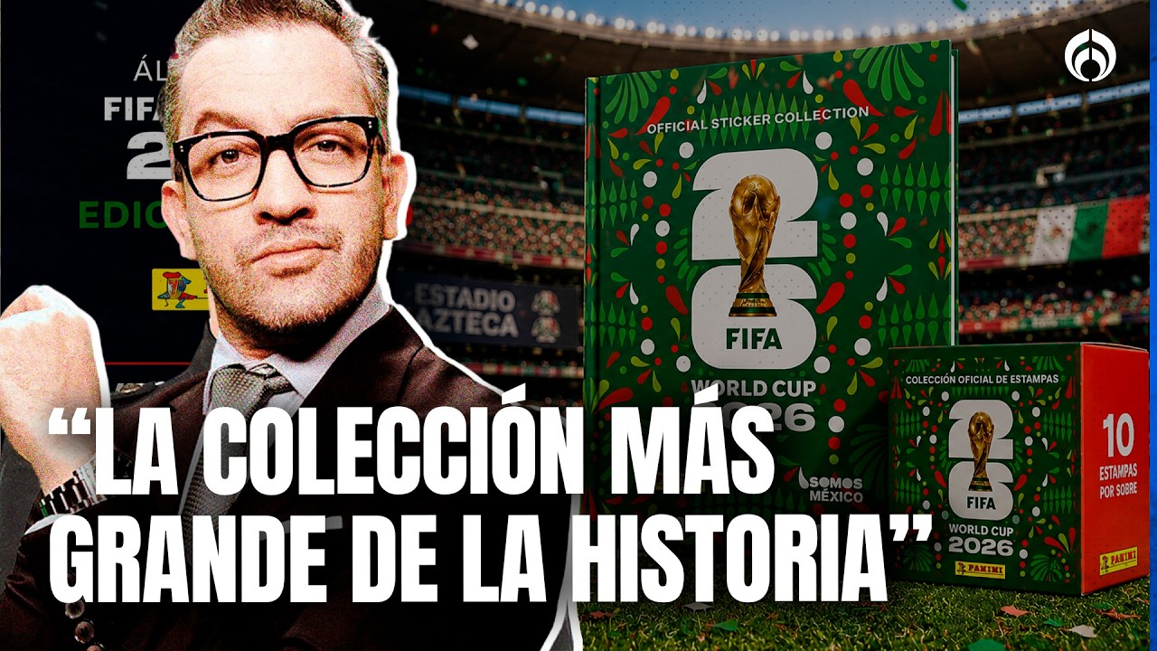 Álbum Panini del Mundial 2026 desata locura en escuelas y oficinas