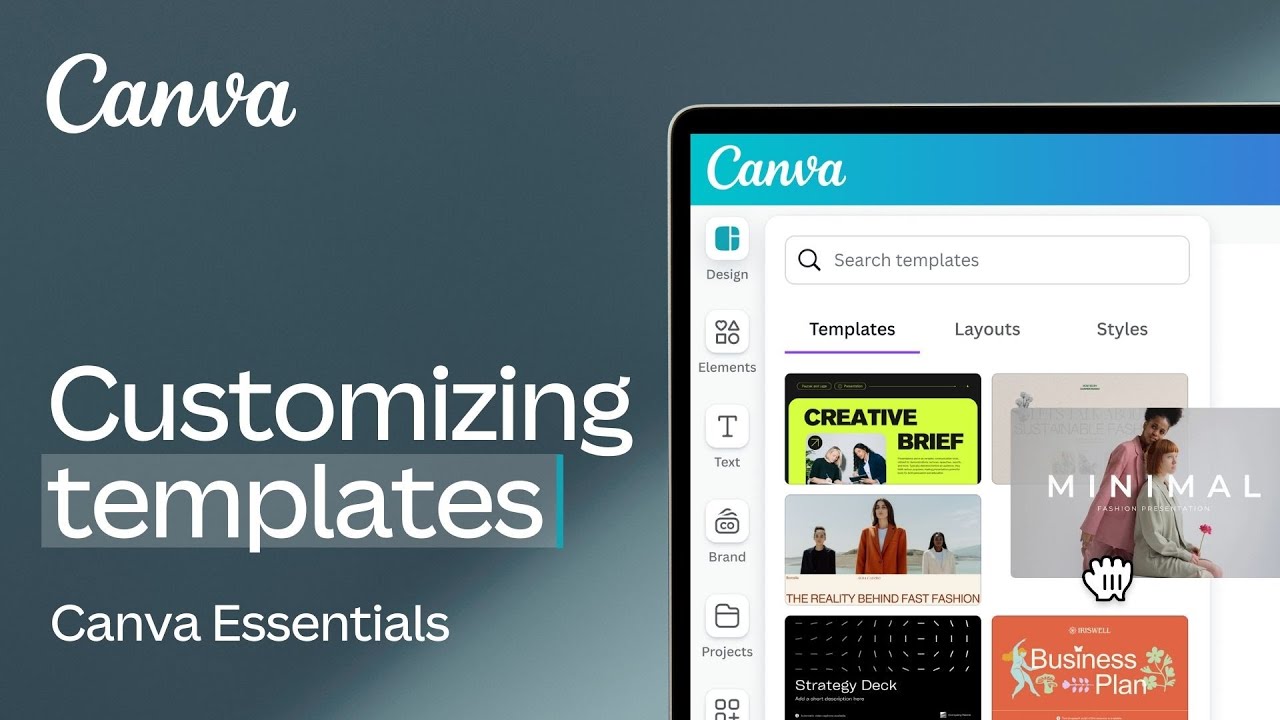 Customizing templates: Start inspired, every time