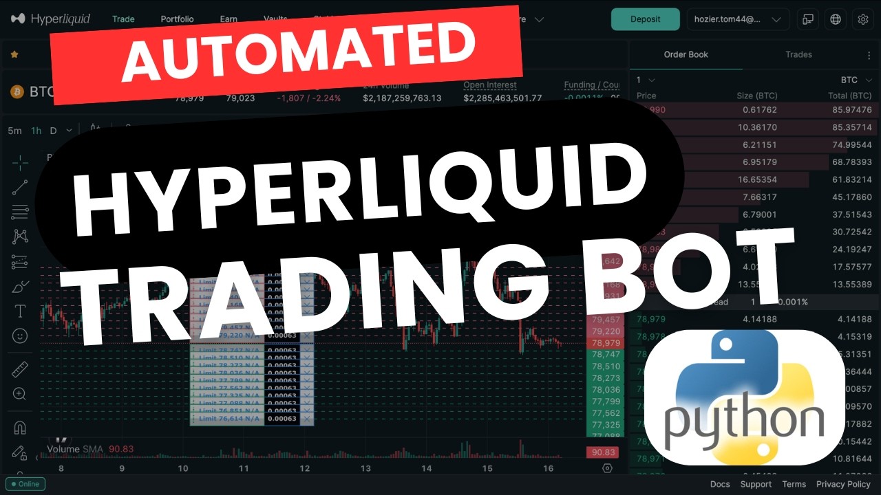 I Built a FREE Hyperliquid Trading Bot in Python (Full Setup + Code) #solana #crypto #hyperliquid