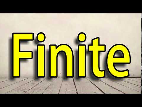 How to Pronounce Finite