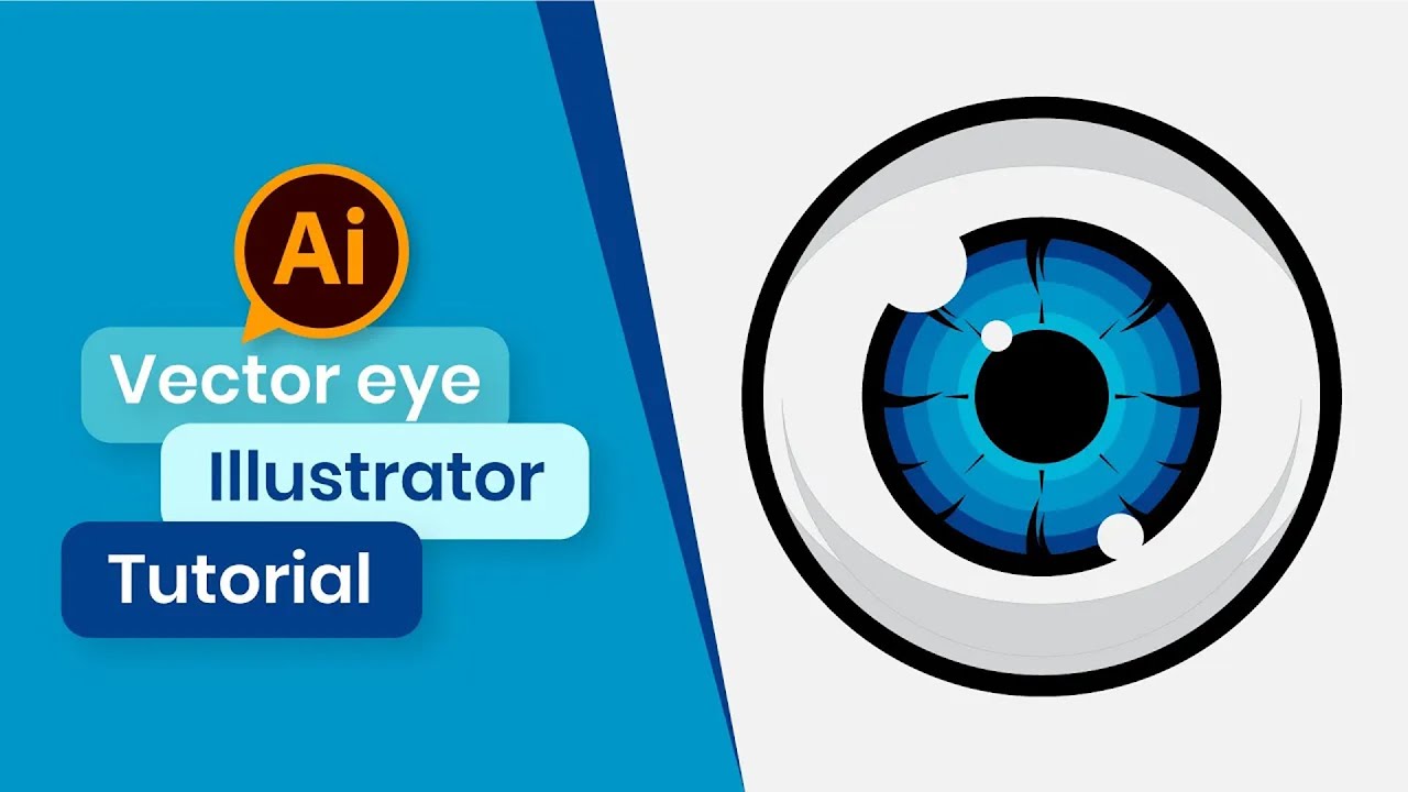 I Created a REALISTIC Vector Eye in Adobe Illustrator and It's AMAZING!