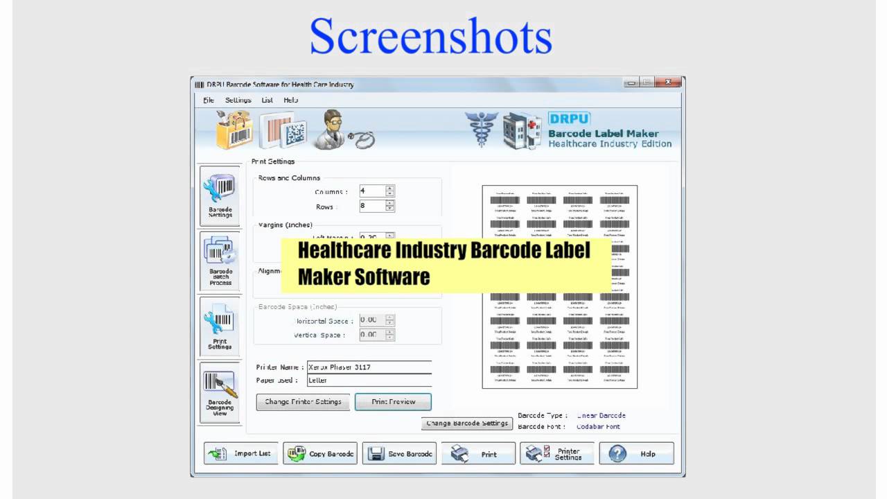 Free barcode generator software download freeware 2d bar code linear code creator maker tool
