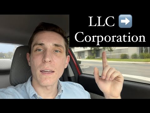 How I Converted my LLC to a Corporation (C Corp)