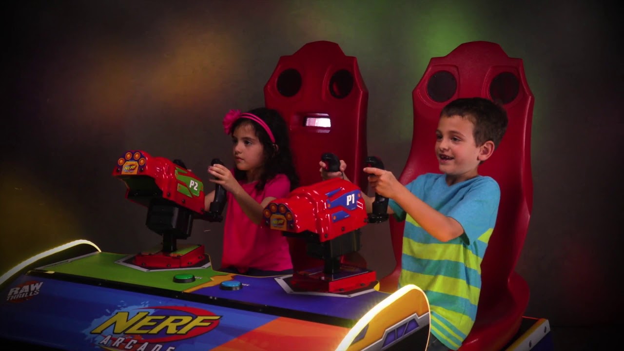 NERF Arcade Introduction- Raw Thrills