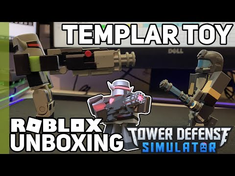 Roblox Series 10 Templar Toy Unboxing - Tower Defense Simulator
