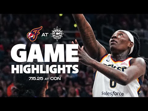 Indiana Fever TAKE OVER TD Garden to Beat the Connecticut Sun 85-77 | FULL GAME HIGHLIGHTS
