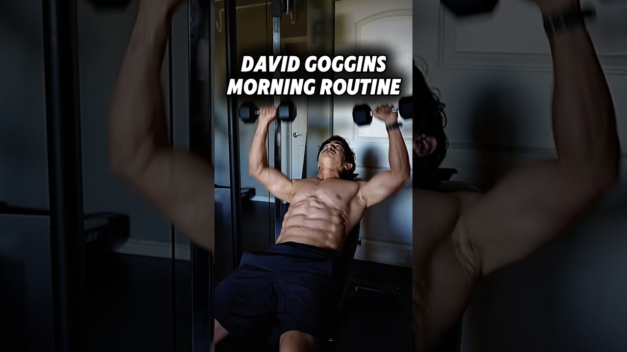 David Goggins Morning Routine🤝my workout plans in my bio🫡 #bernardorebeil #davidgoggins #morning