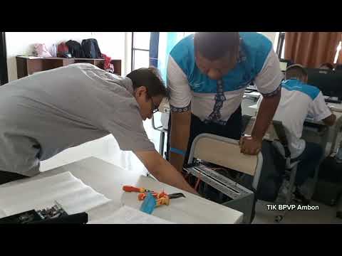 Pelaksanaan Uji Kompetensi Technical Support (Perakitan Komputer) Kejuruan TIK BPVP Ambon