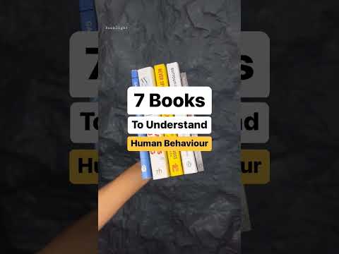 7 books to understand human behaviour #books #booklover