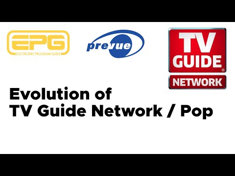 Evolution of TV Guide Network / Pop