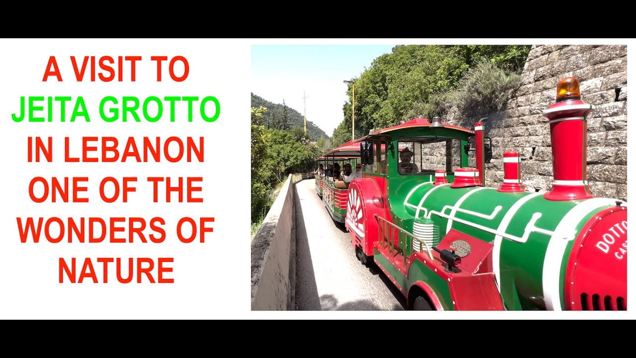 Jeita Grotto one of Lebanon’s major tourists' attractions (watch 4K full screen)  مغارة جعيتا )